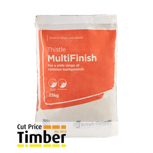 Thistle Multifinish Plaster - 25kg