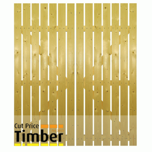 Carlton Double Driveway Gates